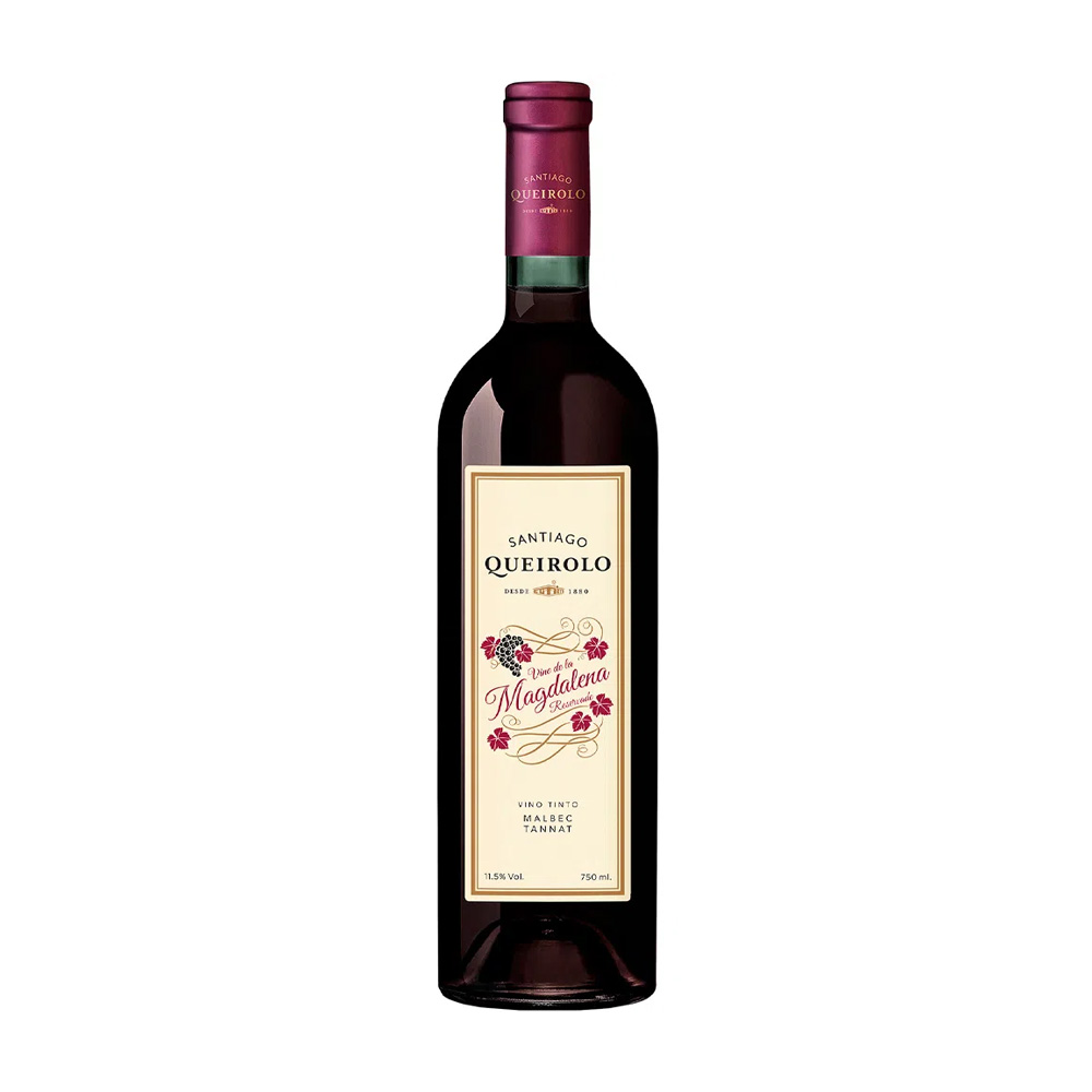 Vino SANTIAGO QUEIROLO Magdalena Semi Seco Botella 750ml - Pide.pe