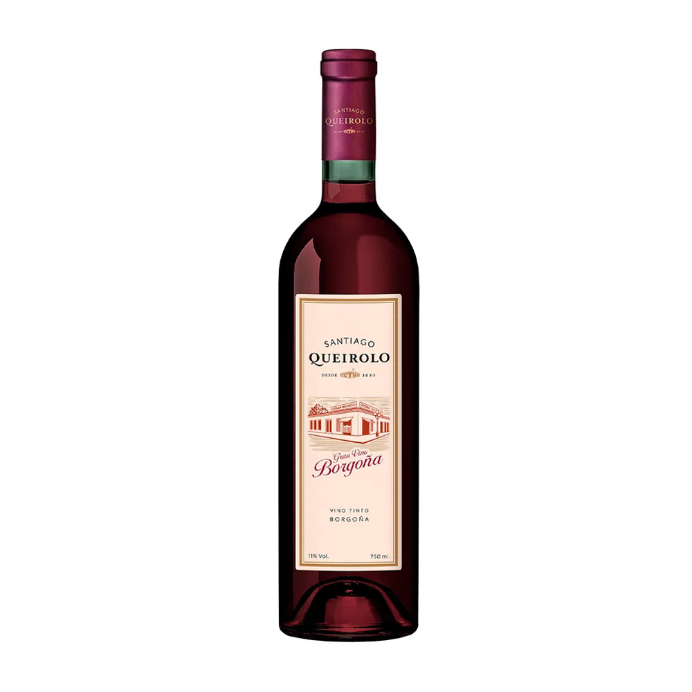 Vino Tinto SANTIAGO QUEIROLO Borgoña Botella 750ml - Pide.pe