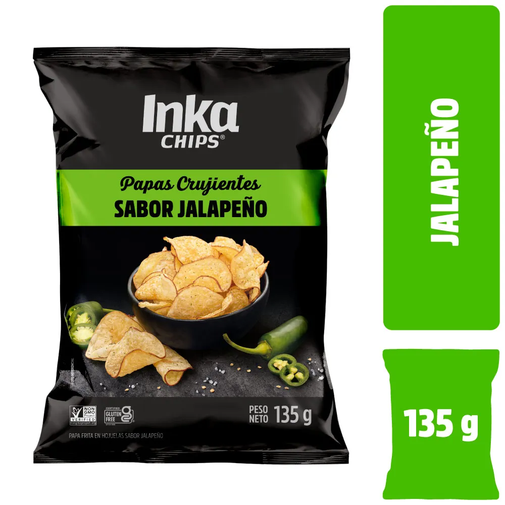 Papas Inka Chips Jalapeño 135 gr - Pide.pe