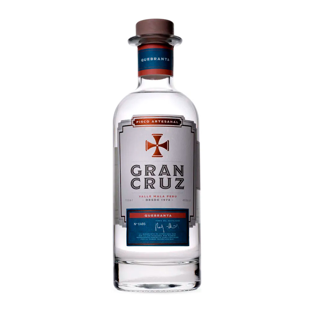 Pisco GRAN CRUZ Quebranta Botella 700ml - Pide.pe